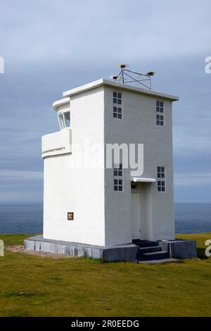 Lighthouse Bjargtangar, Latrabjarg, Westfjords, Iceland Stock Photo - Alamy