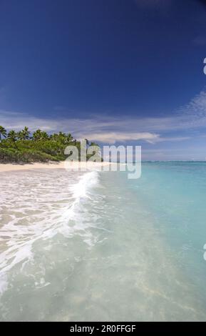 The small uninhabited island of Malinoa is situated one boat hour north ...