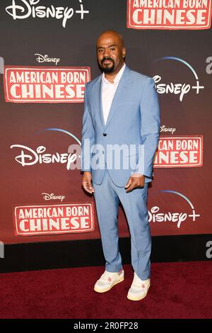 Larry Bates attends the premiere of the Disney+ original series ...