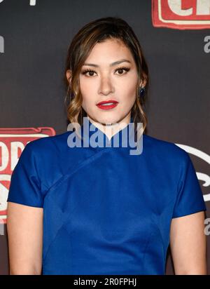 Inga Schlingmann attends the premiere of the Disney+ original series ...