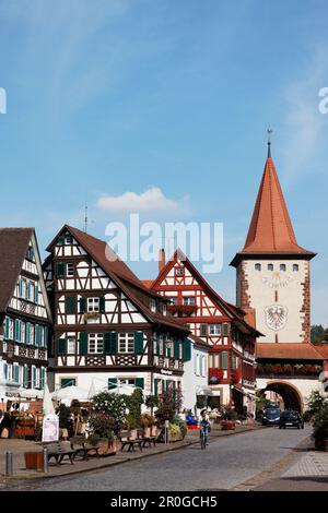 The Tower of the Upper Gate, Gengenbach, Baden-Wurttemberg, Germany ...