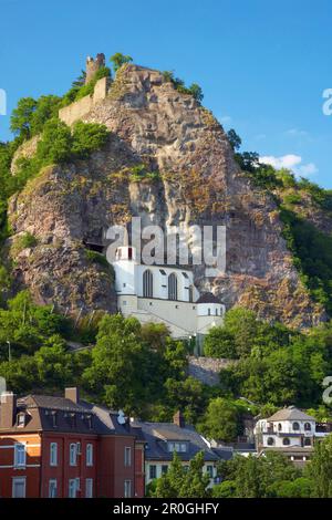 Rock church, Idar-Oberstein, Rhineland-Palatinate, Germany Stock Photo ...