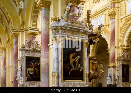 Ebrach minster, a former cistercian monastery, Ebrach, Upper Franconia ...