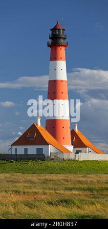 Westerhaven lighthouse, Schleswig-Holstein, Germany Stock Photo - Alamy