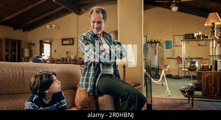 CHUPA, from left: Demian Bichir, Evan Whitten, 2023. ph: Karen Kuehn ...