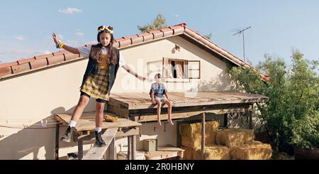 CHUPA, from left: Evan Whitten, Demian Bichir, 2023. © Netflix ...