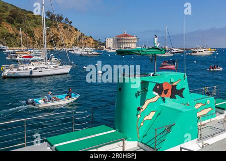 Submersible, Green Pier, Avalon City, Catalina Island, Southern ...
