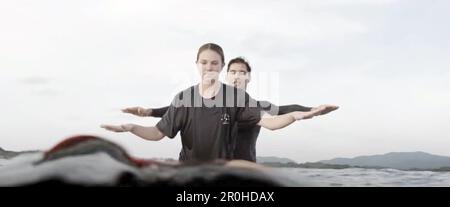 GRINGA, from left: Jess Gabor, Steve Zahn, 2023. © Gravitas Ventures ...