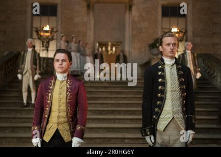 QUEEN CHARLOTTE: A BRIDGERTON STORY, front from left: India Amarteifio ...