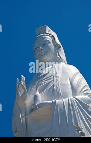Vietnam: A statue of Quan Am, the ‘Goddess of Mercy’, dominates the ...