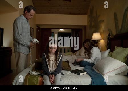 SAINT X, from left: Michael Park, Betsy Brandt, Colonial Interference ...