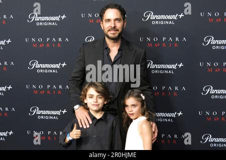 Mexican actor Manolo Cardona poses for photographers at the premiere of ...