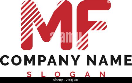 MF Letter Logo. - Vector. Vector illustration Stock Vector Image & Art ...