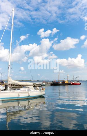 boats on Stubbekobing harbor in Denmark Stock Photo - Alamy