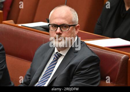 Labor senator Tim Ayres in the Senate chamber in Canberra, Tuesday, May ...