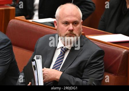 Labor senator Tim Ayres in the Senate chamber in Canberra, Tuesday, May ...