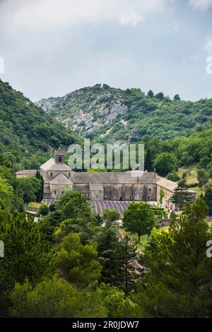 The Senanque Abbey near Gordes is one of the best preserved Cistercian ...
