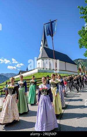 Bavaria, church festival, Corpus Christi procession Stock Photo - Alamy