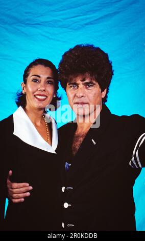 Schlagersänger Ricky Shane, Deutschland, circa 1989 Stock Photo - Alamy