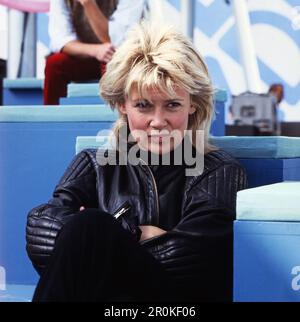 Gitte Haenning, dänische Sängerin, in ihrer Personality Show ...