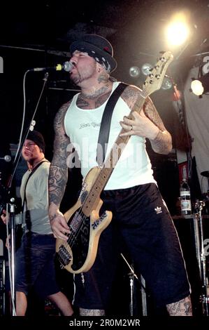 Milan Italy 1997-03-17 : Evan Seinfeld bassist of Biohazard during live ...