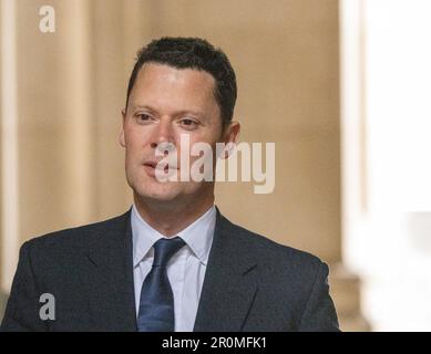 Secretary of State for Justice Alex Chalk (left) with Lord Chief ...