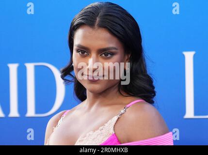 Simone Ashley arrives at the world premiere of "The Little Mermaid" on ...