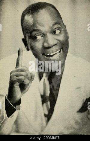 American tap dancer Bill Robinson, (1878-1949), c. 1934.. Courtesy: CSU ...