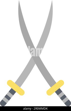 Katana icon vector image. Suitable for mobile apps, web apps and print ...