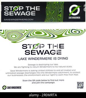 Save Windermere - Stop the Sewage Campaign Event on Lake Windermere ...