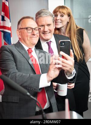 The newly elected leader of Plymouth council, Tudor Evans takes a ...