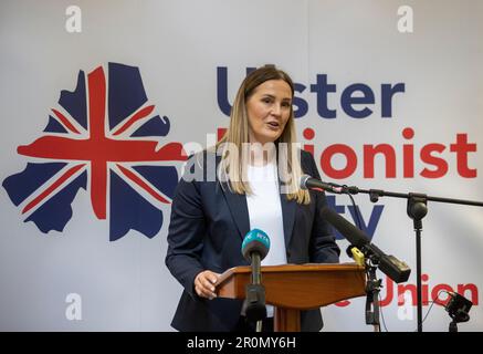 UUP candidate Linzi McLaren during the party's local government ...