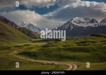 Pik Lenin in the Transala mountains, Kyrgyzstan, Asia Stock Photo - Alamy