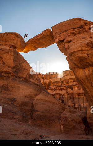 Family trip through Jordan Stock Photo - Alamy