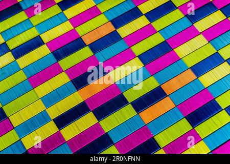Multicolored office metal staples background Stock Photo - Alamy