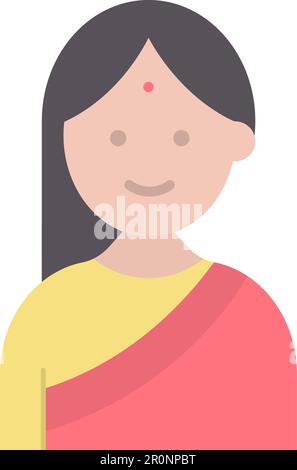 Sari icon vector image. Suitable for mobile apps, web apps and print ...