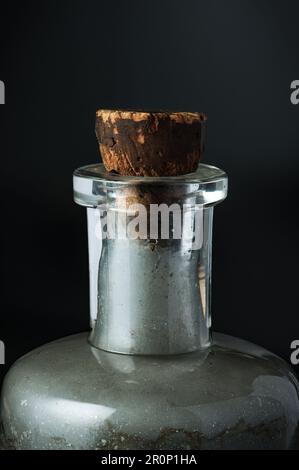 Mercury (hg 80) 1800s bottle of 1kg isolated Stock Photo - Alamy