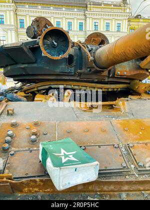 Dry ration of the Russian occupant army and fragments of tank that the ...