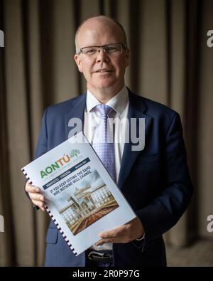Aontu leader Peadar Toibin during the party's local government ...