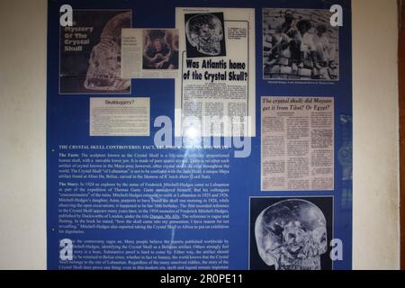 PUNTA GORDA, BELIZE - DECEMBER 27, 2008 the ancient Maya site of ...