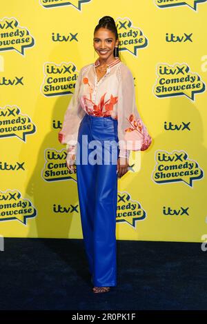 Mariska Ariya arrives at Bike Shed Moto Co in London for the launch of ...