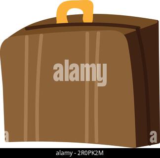 travel handbag accessory handle element icon Stock Vector Image & Art ...