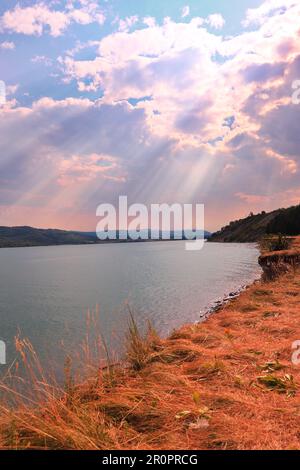 Ghost Reservoir near Cochrane, Alberta, Canada Stock Photo - Alamy