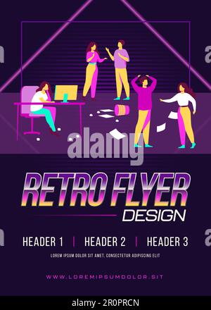 Lazy employees making mess Stock Vector Image & Art - Alamy