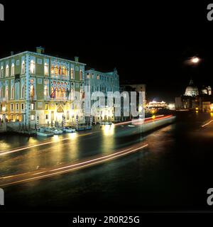 Palazzo Franchetti and Basilica on the Grand Canal Stock Photo - Alamy