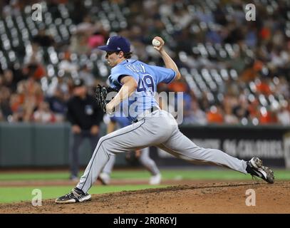 Tampa Bay Rays pitcher Kevin Kelly poses for a portrait during photo ...
