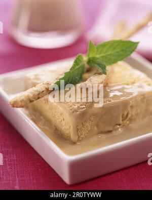 Turron ice cream Stock Photo - Alamy