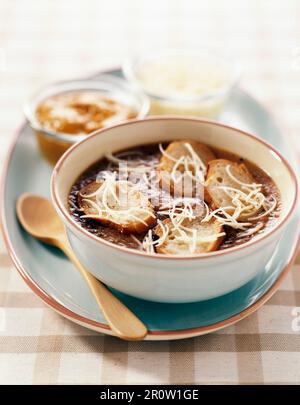 Fish soup from Marseiile with it's rouille Stock Photo - Alamy