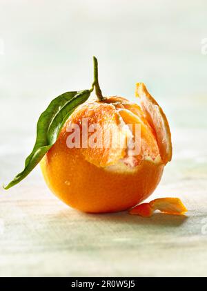 Soft focus clementine Stock Photo - Alamy