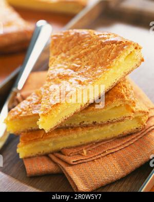 Traditional Basque cake Stock Photo - Alamy